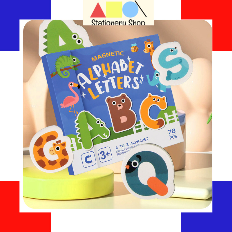 Magnetic Educational Alphabet Game for Learning to Read ABC Word ...