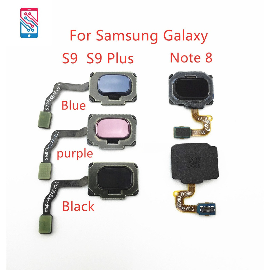 1pcs Fingerprint Sensor Flex Cable For Samsung Galaxy S9 S9+ S9 Plus SM ...