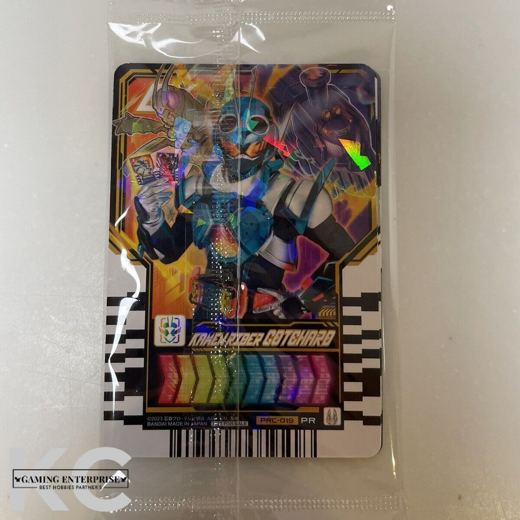 Bandai Kamen Rider Gotchard DX Ride Chemy Trading Card Promo PR PRC-017 PRC-018 PRC-019 HOPPER1 ...