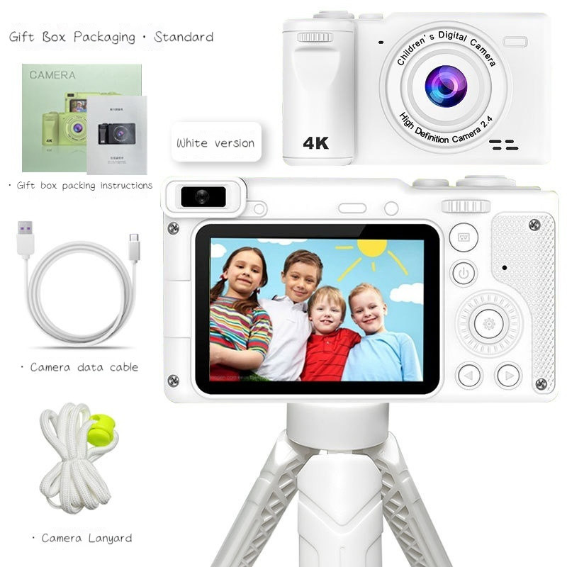 4K HD Dual Camera Ccd Mini Digital Student Slr Camera Cross-border ...