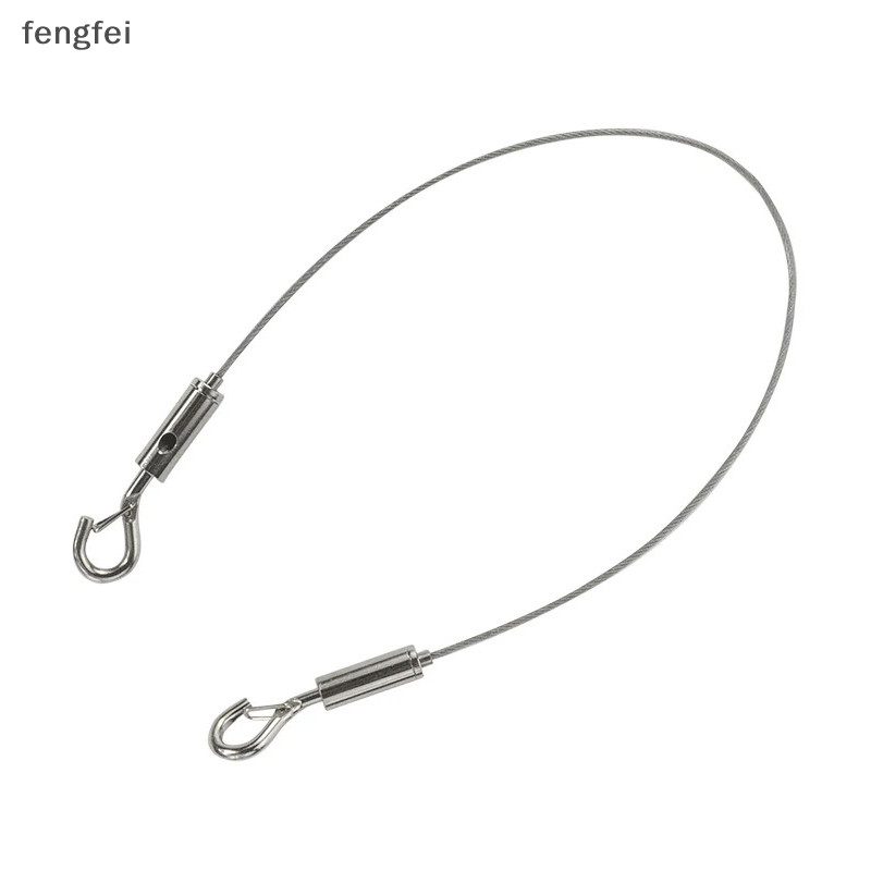 feng Adjustable Automatic Wire Rope Spring Hook Clothesline Hanging ...