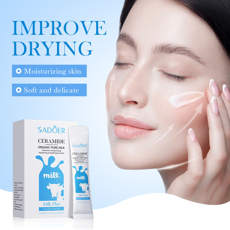 New Skin Care Products Ceramide Milk Facial Mask Hydrating Soothing ...