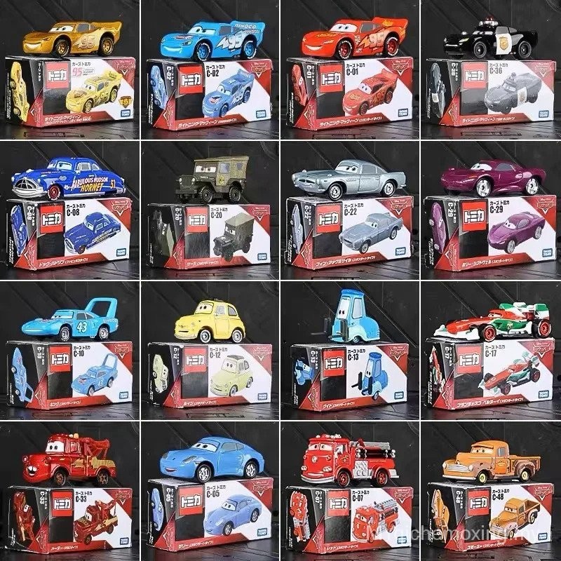 TAKARA TOMY Disney-Pixar Cars Co branded Alloy Car Model Diecast ...