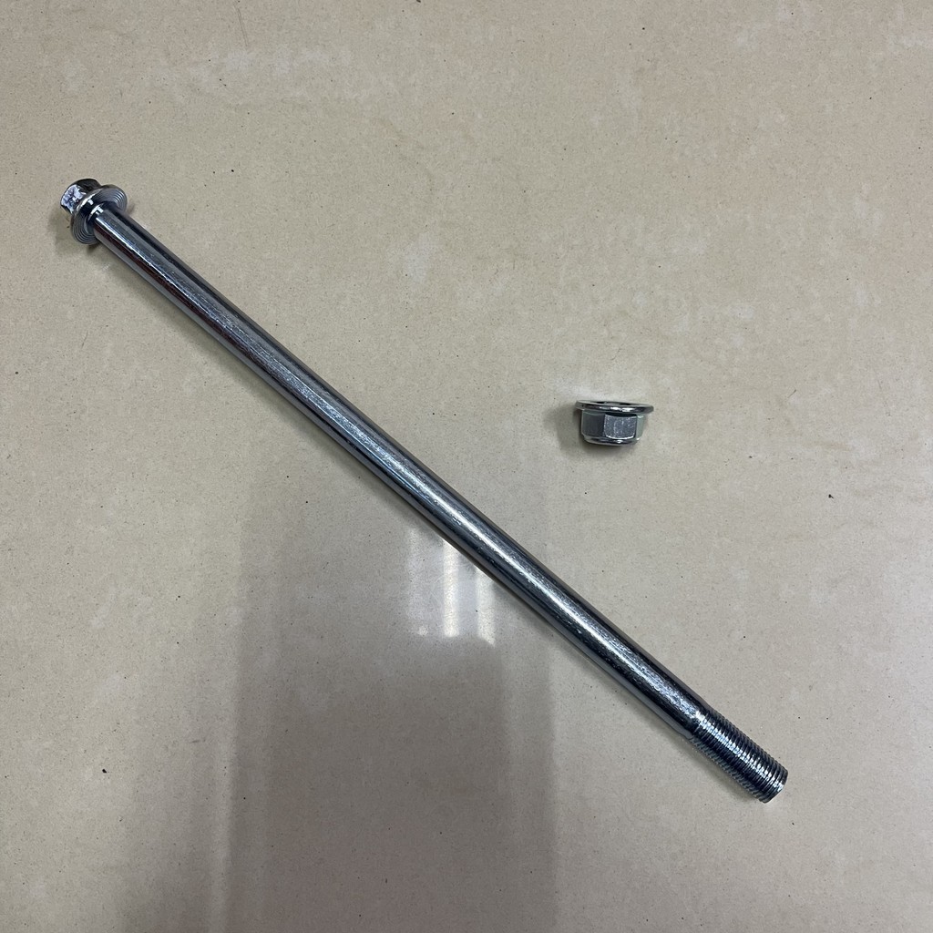 HONDA RS150 RSX150 RS 150 RSX 150 RS150R REAR WHEEL SHAFT + NUT SET SAB ...