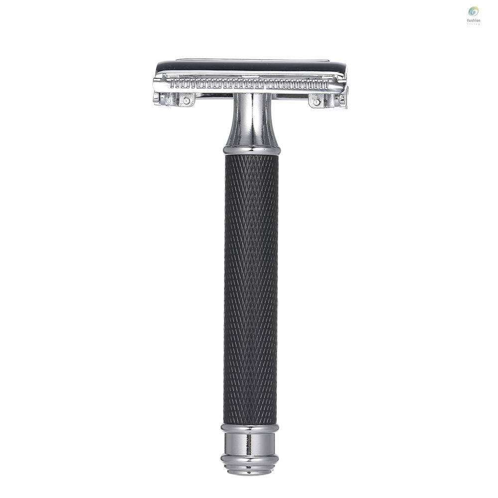 FLM Double Edge Safety Razor Butterfly Open Mens Shaving Razor Classic ...
