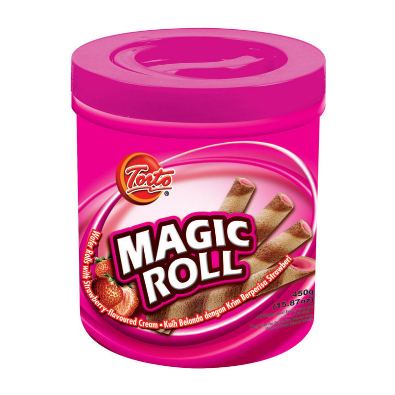 Torto Wafer Roll Strawberry 400gm | Shopee Malaysia