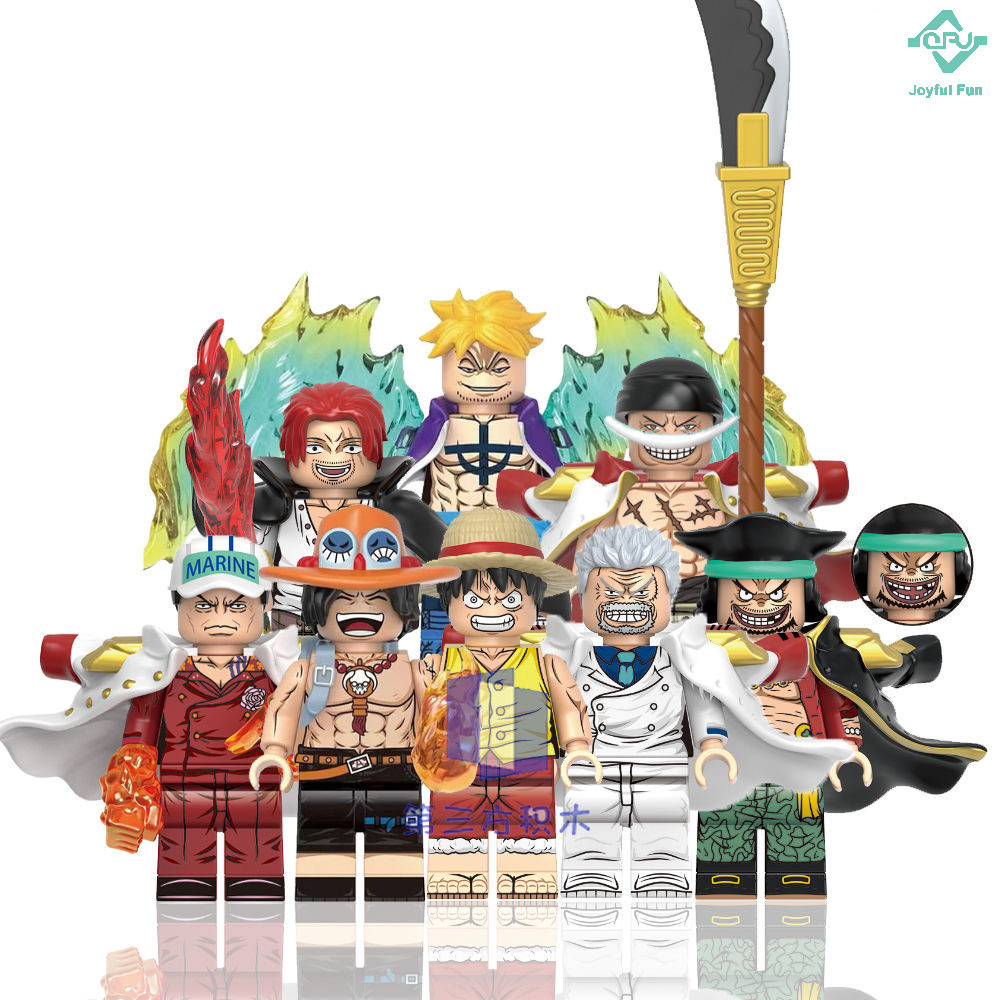 One Piece Compatible with Lego Building Blocks Luffy Whitebeard Karp ...