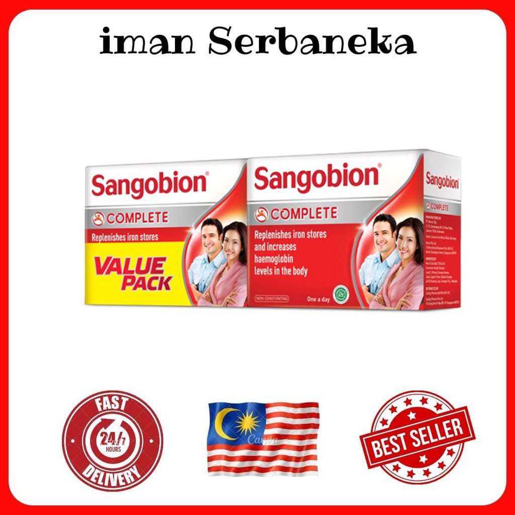 Sangobion Complete 28's X 2 (TWIN PACK) | Shopee Malaysia