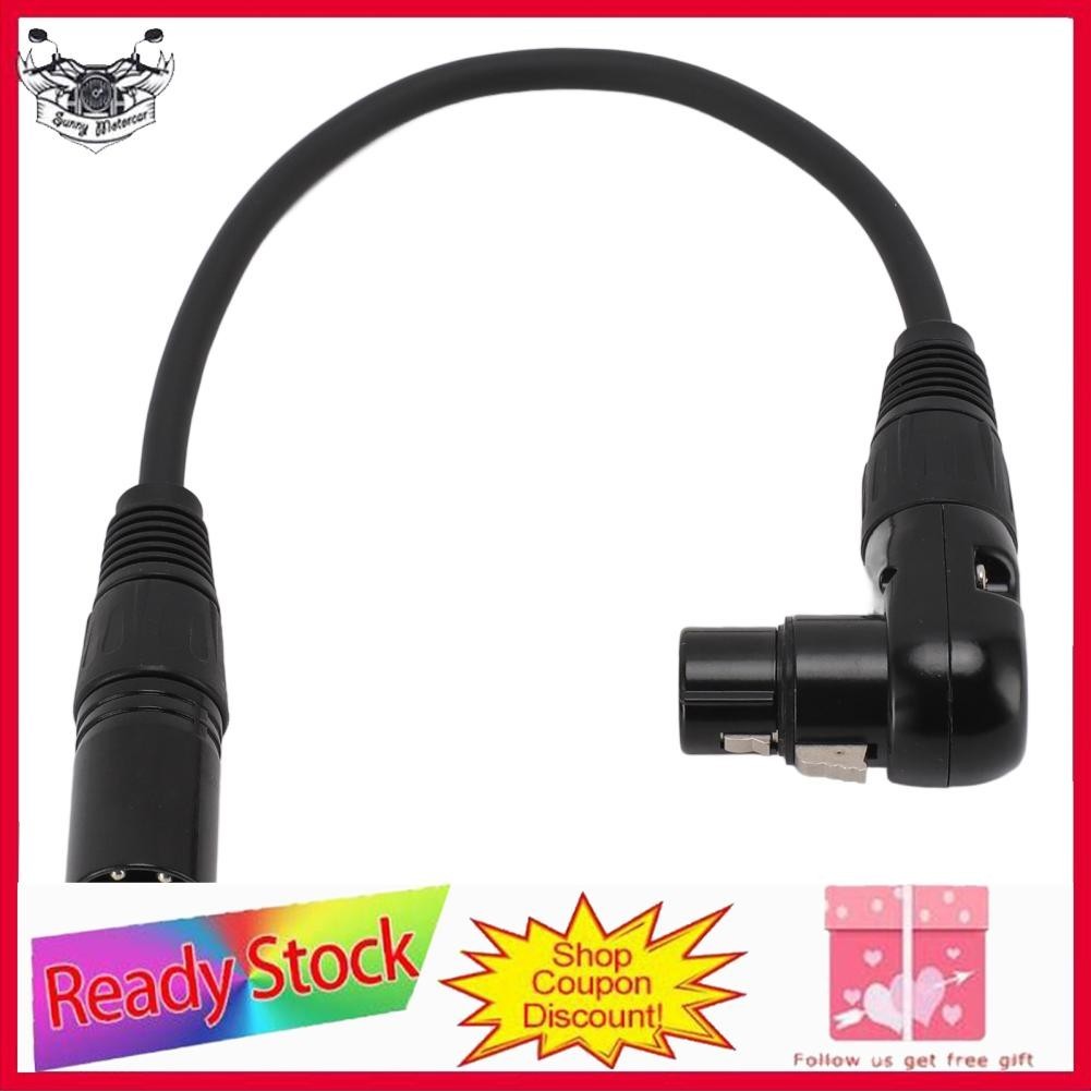 Sunnyhousess XLR Microphone Extension Cable Adapter Self Locking ...