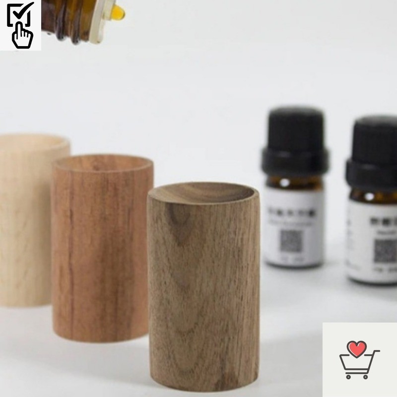 MBR 1Pc Wooden Essential Oil Aromatherapy Diffuser Room Expanded ...