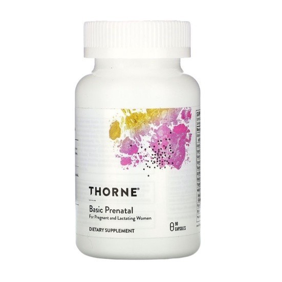 Thorne Research, Basic Prenatal, 90 Capsules | Shopee Malaysia