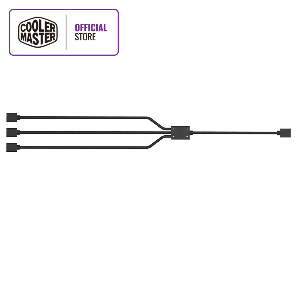 Cooler Master 1-to-3 RGB Splitter Cable [R4-ACCY-RGBS-R2] | Shopee Malaysia