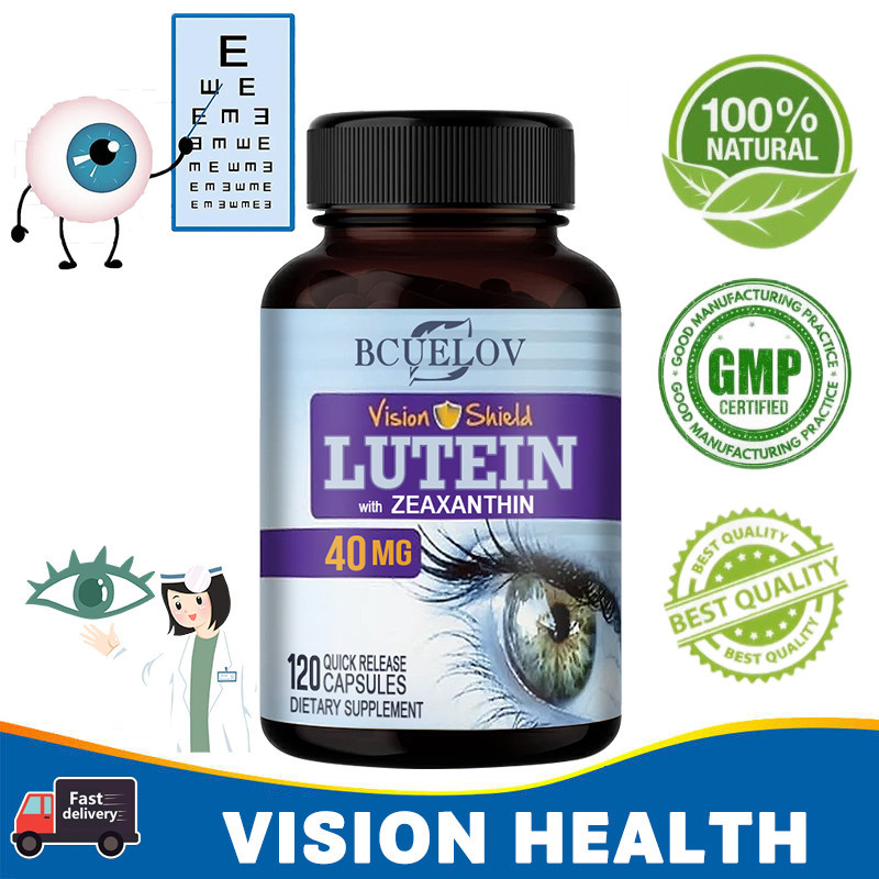 Lutein 40 Mg with Zeaxanthin Eye Vitamin Promotes Eye Health, Supports ...