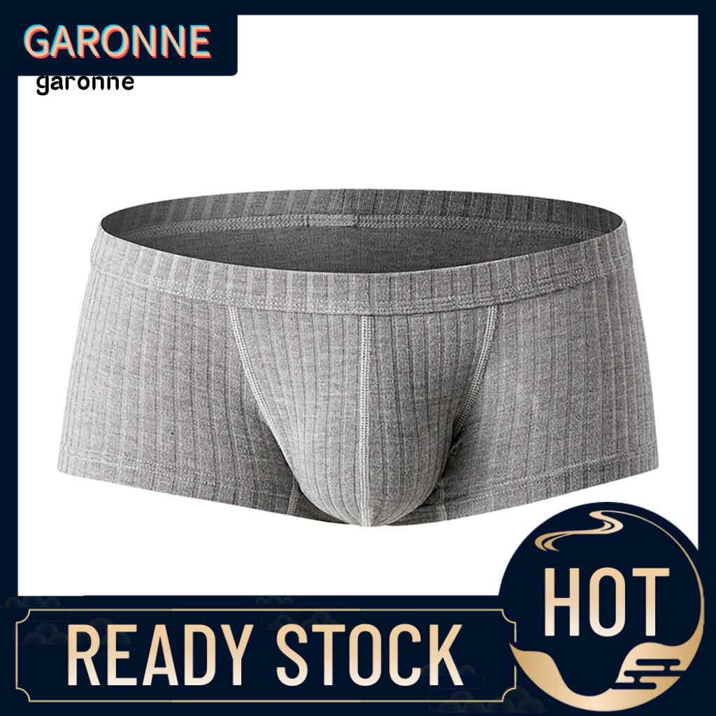 GAR U-convex Design Boxer Underwear Performance Boxer Briefs Men's Low ...