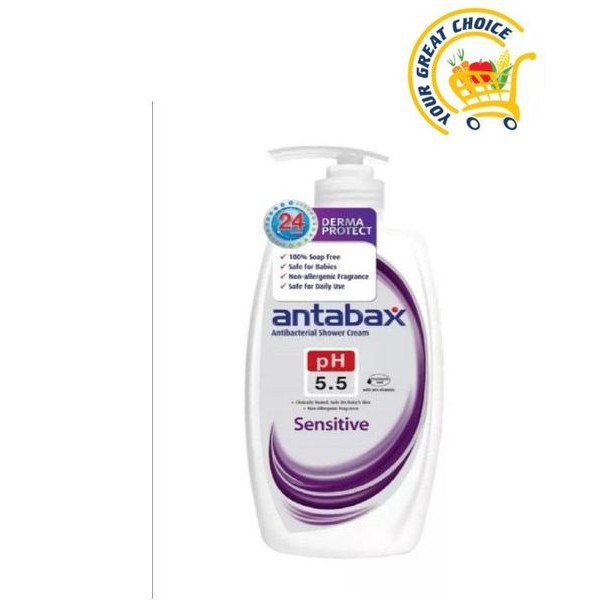 Antabax Antibacterial Shower Cream Sensitive 880ml | Shopee Malaysia
