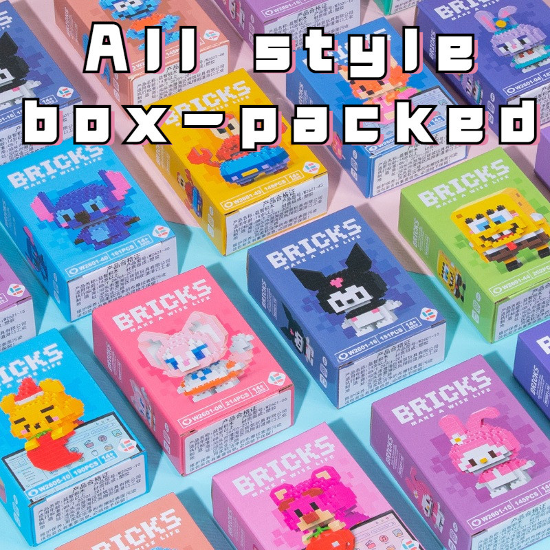 MALAYSIA..... Mini Building Block Toys Character Model Nano Block ...