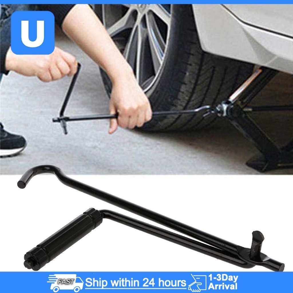 Durable manual jack rocker folding handle scissor jack rocker universal ...