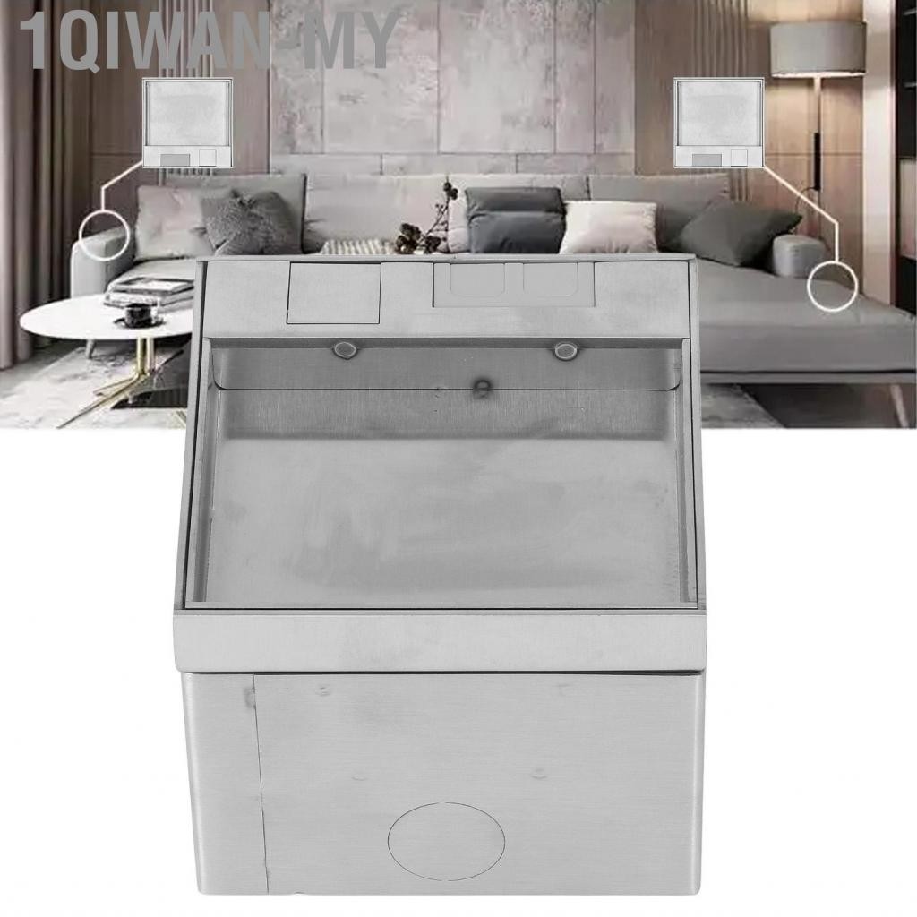 1qiwan-my Embedded Floor Socket PC Housing Stainless Steel Panel ...