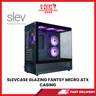 SLEVCASE GLAZING FANTASY MICRO ATX CASING | Shopee Malaysia