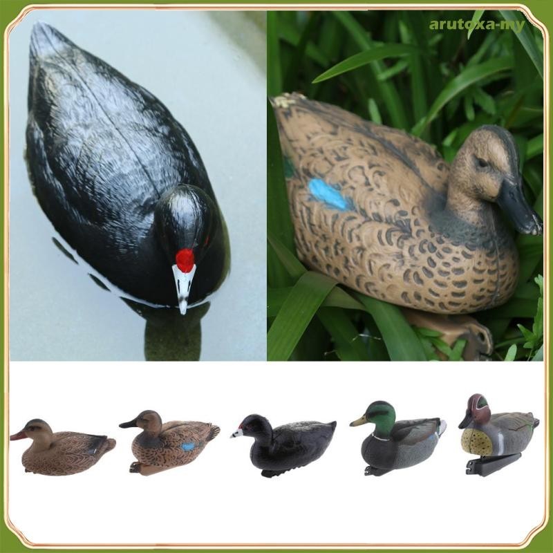 [ArutoxaMY] 5 Types Duck Figure Decoy Garden Pond Statue Lawn ...