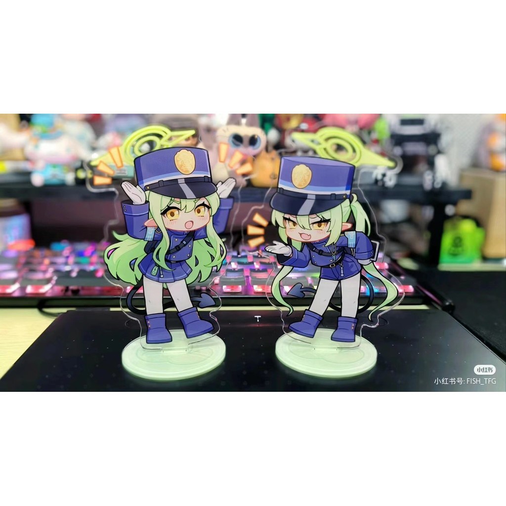 Blue Archive Toy Figures Acrylic Stand Anime Action Figure Ornament ...
