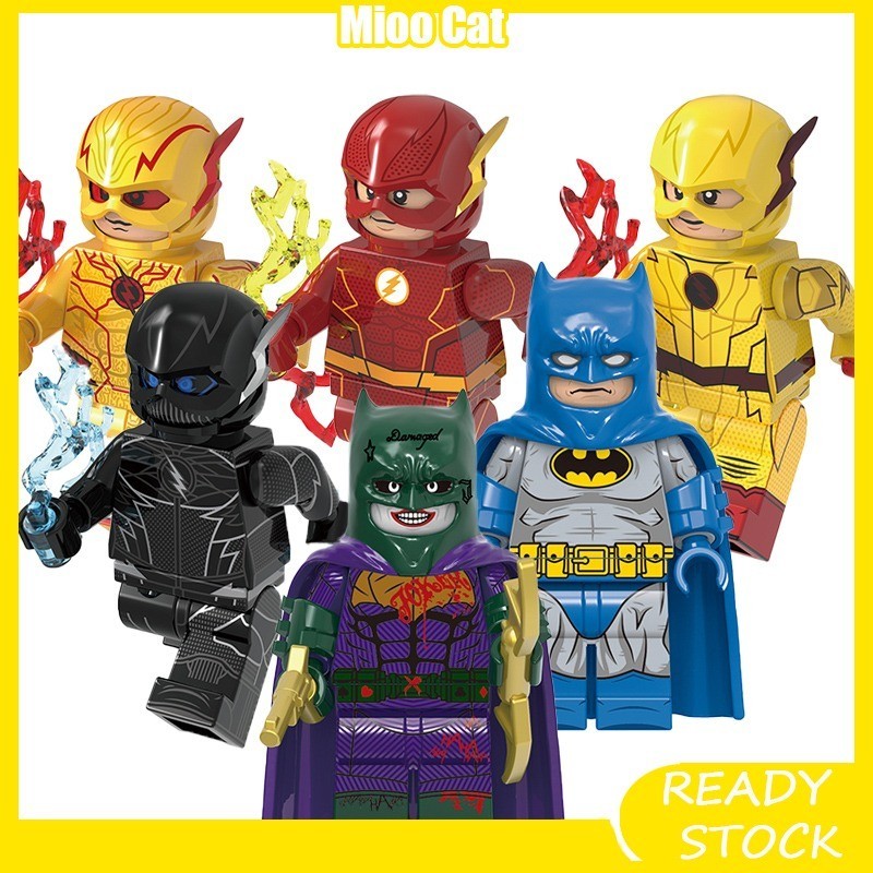 Hero The Flash Zoom Reverse Flash Batman Minifigures Building Blocks ...
