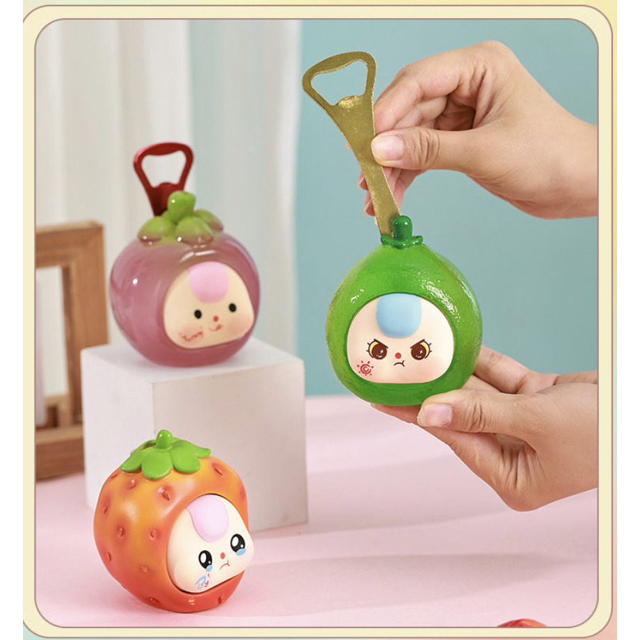 Genuine Creative Beer Bottle Opener Baby Three-Blind Box Tool Portable ...