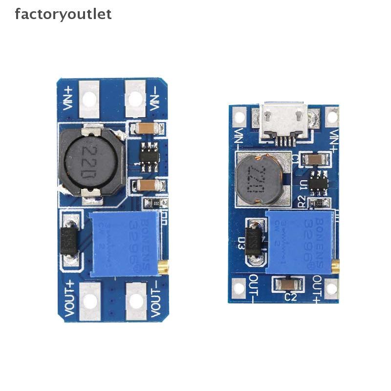 FCMY 2A Boost Board DC-DC Boost Module MT3608 Step-up Board Type C For ...