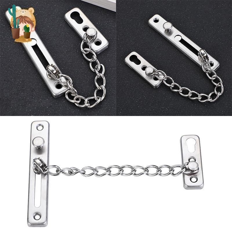 Stainless Steel Button Anti-theft Chain Hotel Push-pull Anti-chain ...
