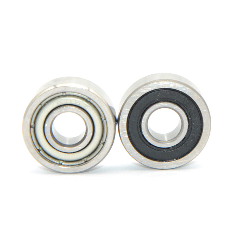 Carbon Steel Micro Bearing 605ZZ 608ZZ 624ZZ 695ZZ Z ZZ RS 2RS Punching ...