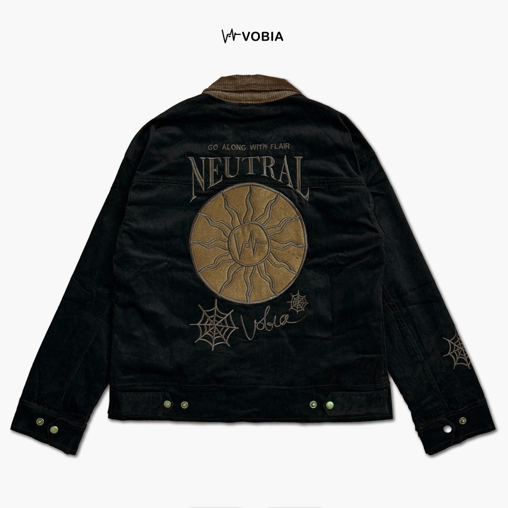 Vobia Work Jacket Boxy Corduroy - Neutral | Shopee Malaysia