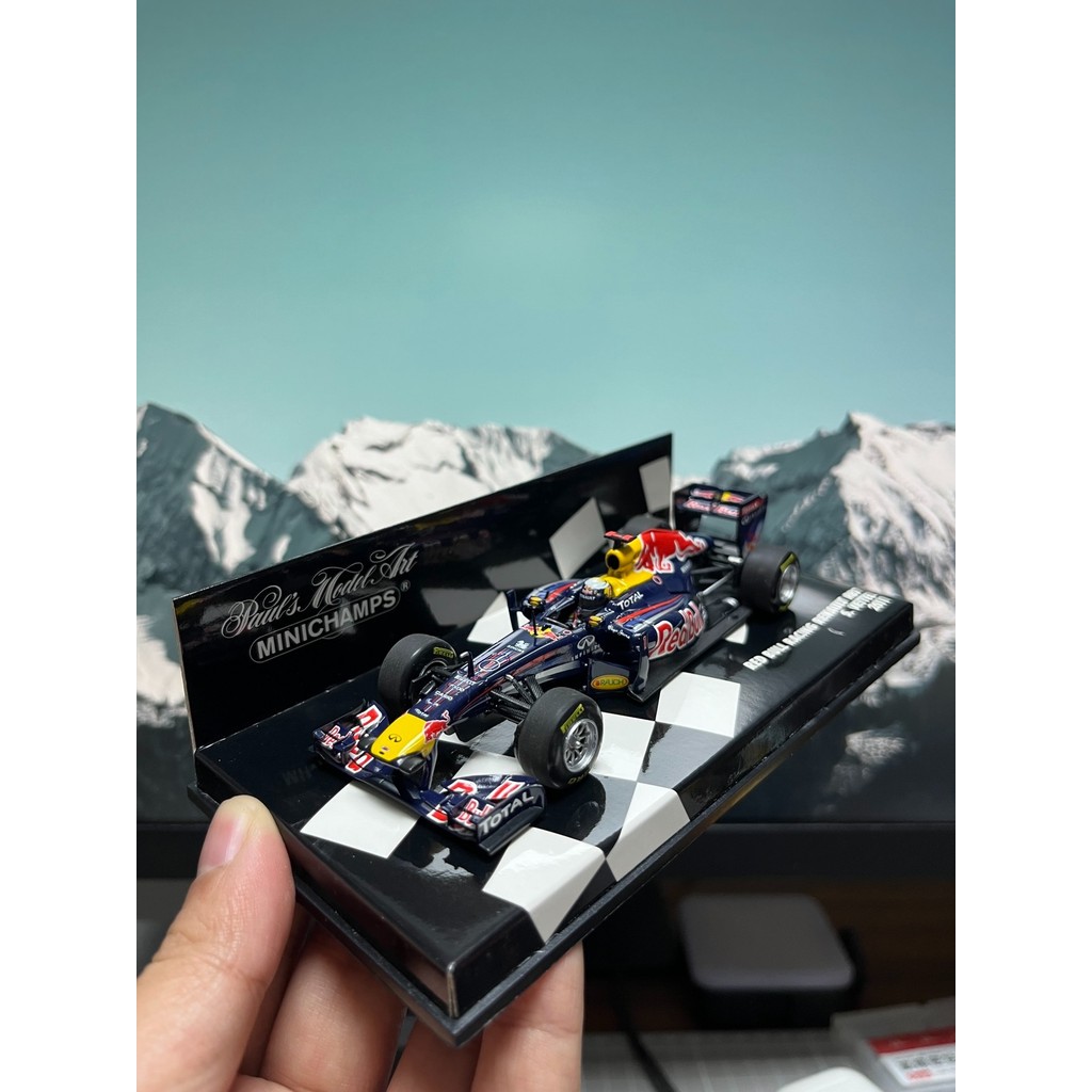 [Ready Stock] 1/43 Mini Cut minichamps f1 RED BULL RB7 Wittle RED BULL ...