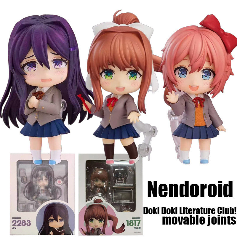 Yuri Action Figure Sayori Monika Nendoroid Doki Doki Literature Club! Model 2283 2250 1817 ...