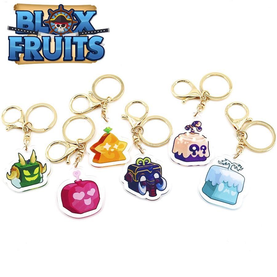 Blox Fruits Acrylic Keychain Fruit Box Game Peripheral Acrylic Bag ...