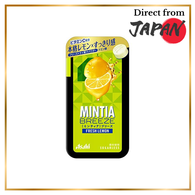 Asahi Group Foods Mintia Breeze Fresh Lemon 30 tablets × 8 packs | Shopee Malaysia