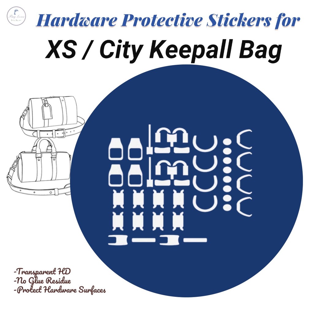 Bag Lover | Hardware Protection Sticker For XS / City Keepall Bag ...