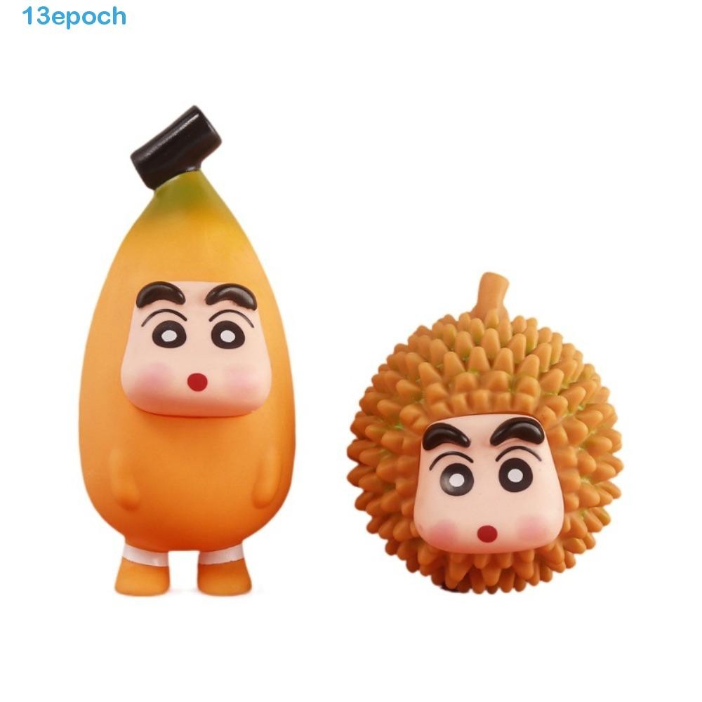 EPOCH Fruit Crayon Shin-chan Piggy Bank, Durian Banana Crayon Shin Chan ...