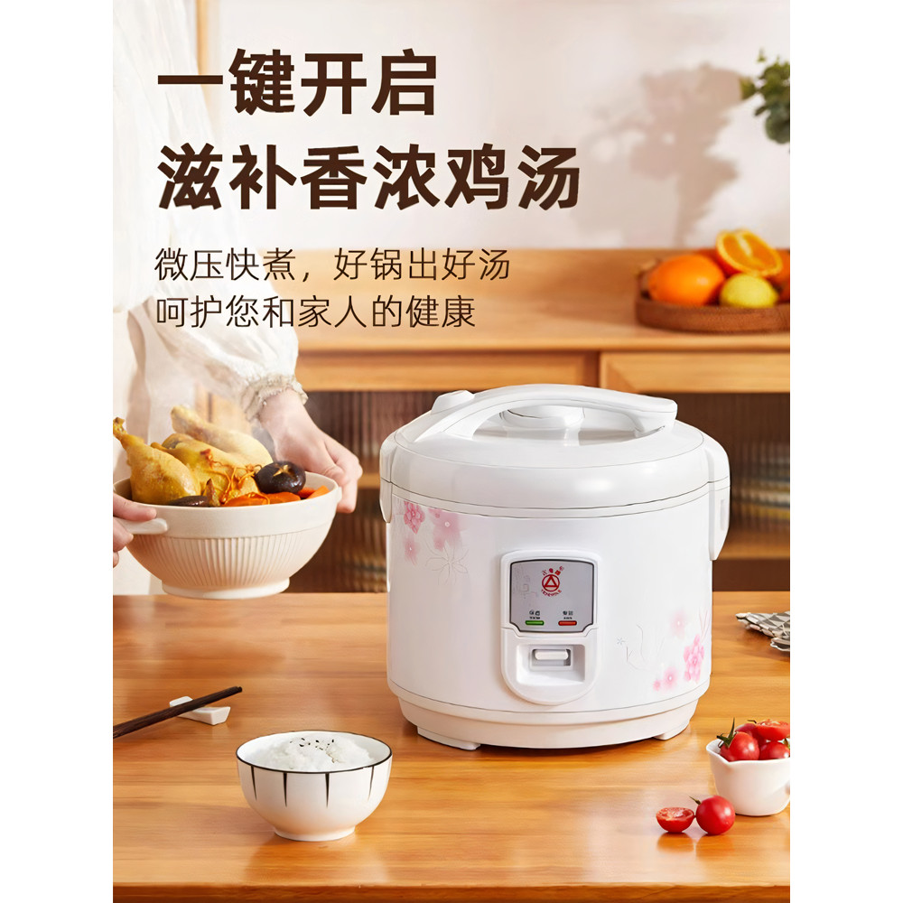 Periuk Nasi Jenama Segitiga untuk 3 hingga 4 Orang, Kapasiti Besar ...