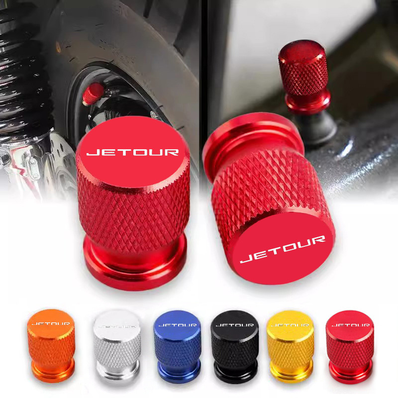 4pc Metal Car Tire Valve Cap Car Tyre Air Stems Cover For Chery Jetour ...