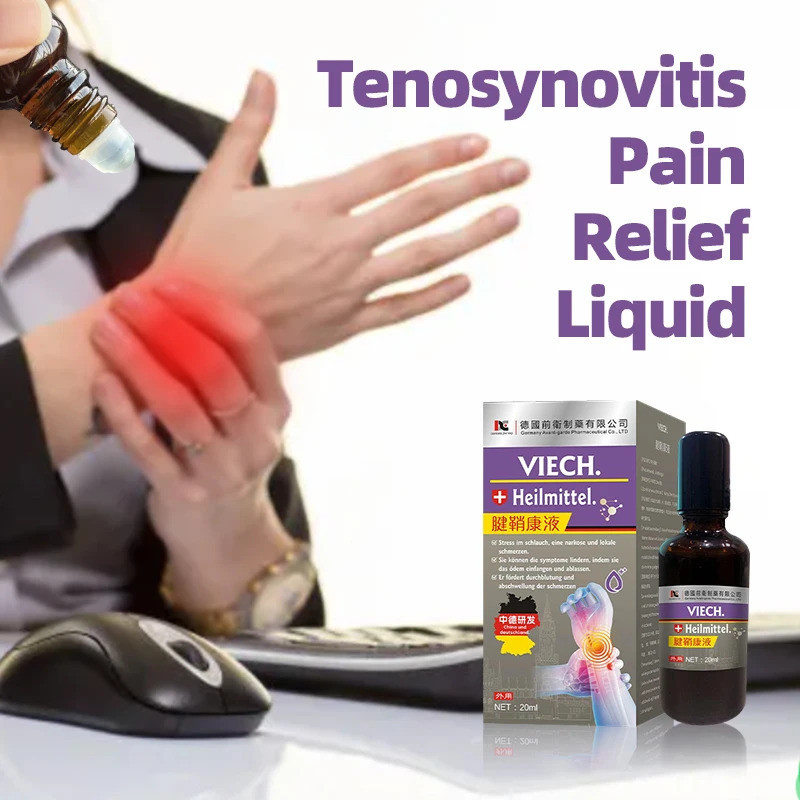 Tenosynovitis Treatment Liquid Hand Finger Wrist Tendonitis Relief ...