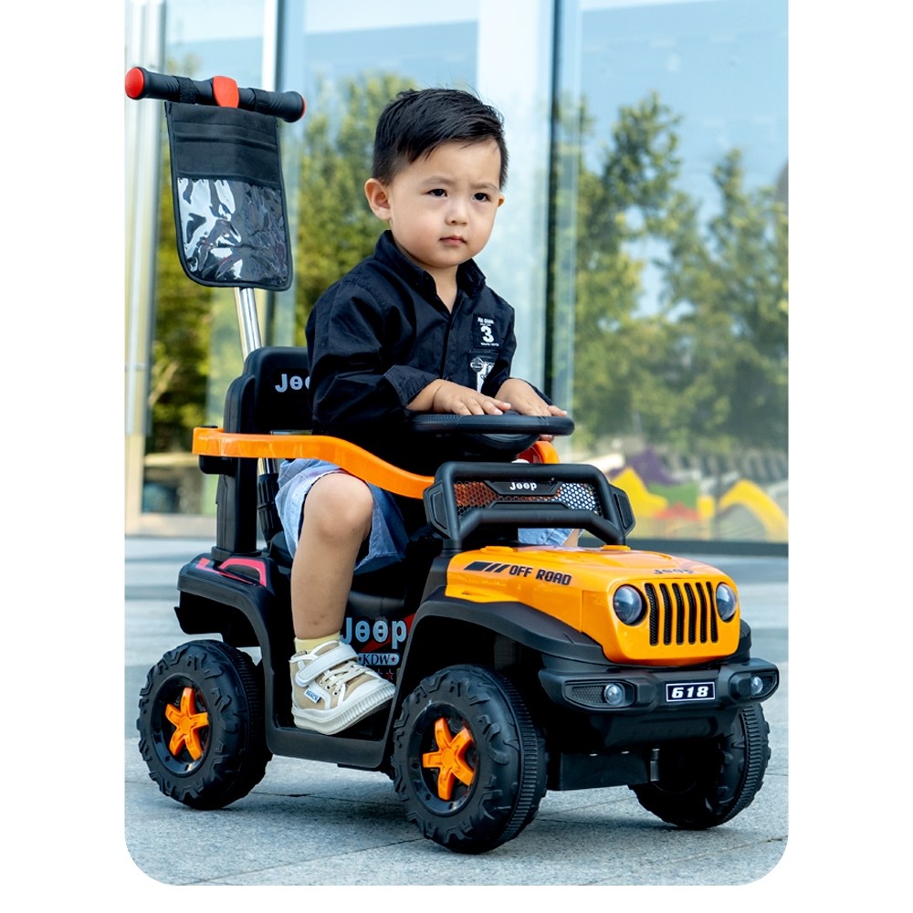 Kereta Elektrik Kanak-kanak Kenderaan Empat Roda untuk 1-3 Tahun ...