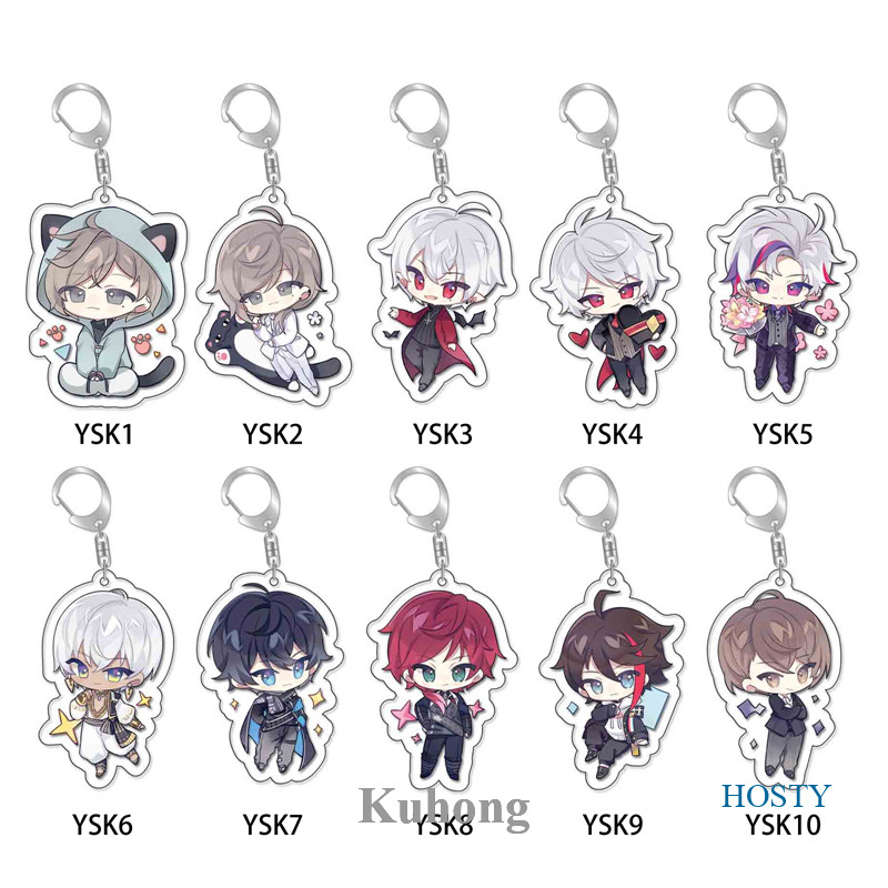 KUHONG Anime Hololive Vtuber Keychains Anime Figure Pendant Gawr Gura ...