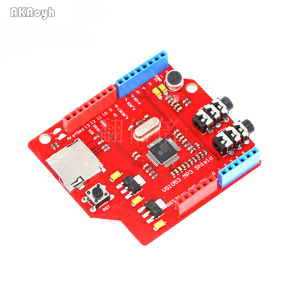 Vs1053 Module Vs1053 Mp3 Module Development Board With Power Amplifier Decoding Board On Board