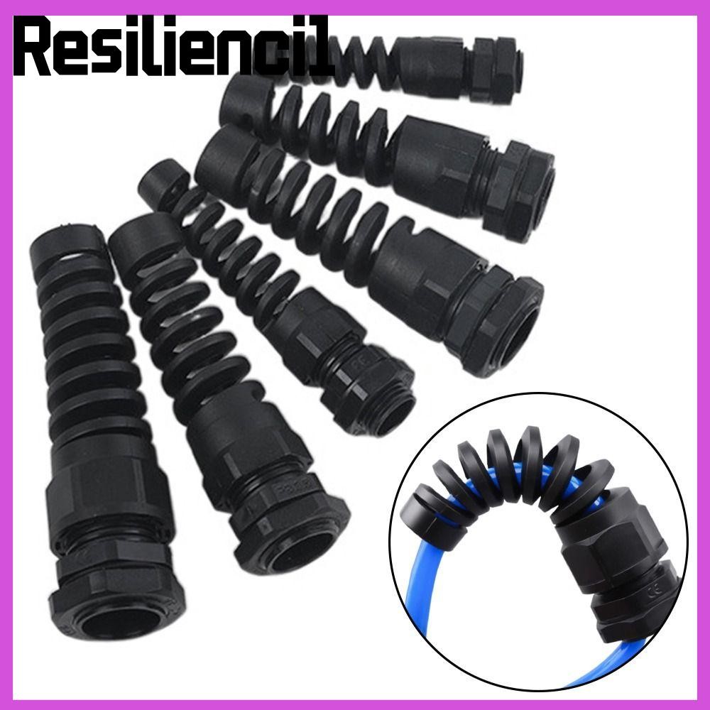 RESILIENCI1 Anti-bending Cable Gland, Waterproof Nylon Torsion-proof ...