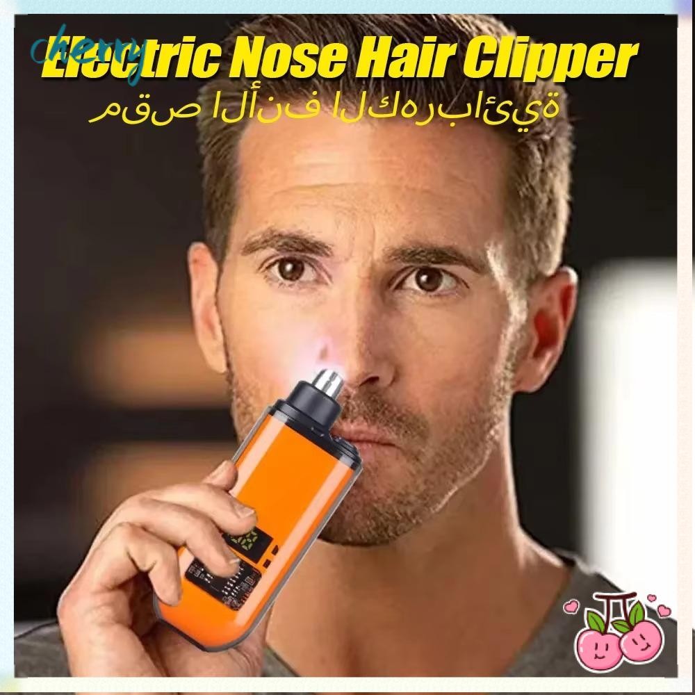 CHERRY Ear And Nose Hair Trimmer Clipper, Electric Portable For Men ...