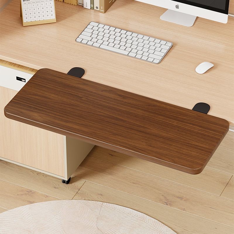 Solid Wood Desktop Extension Board Desk Widened Expansion Support Board ...