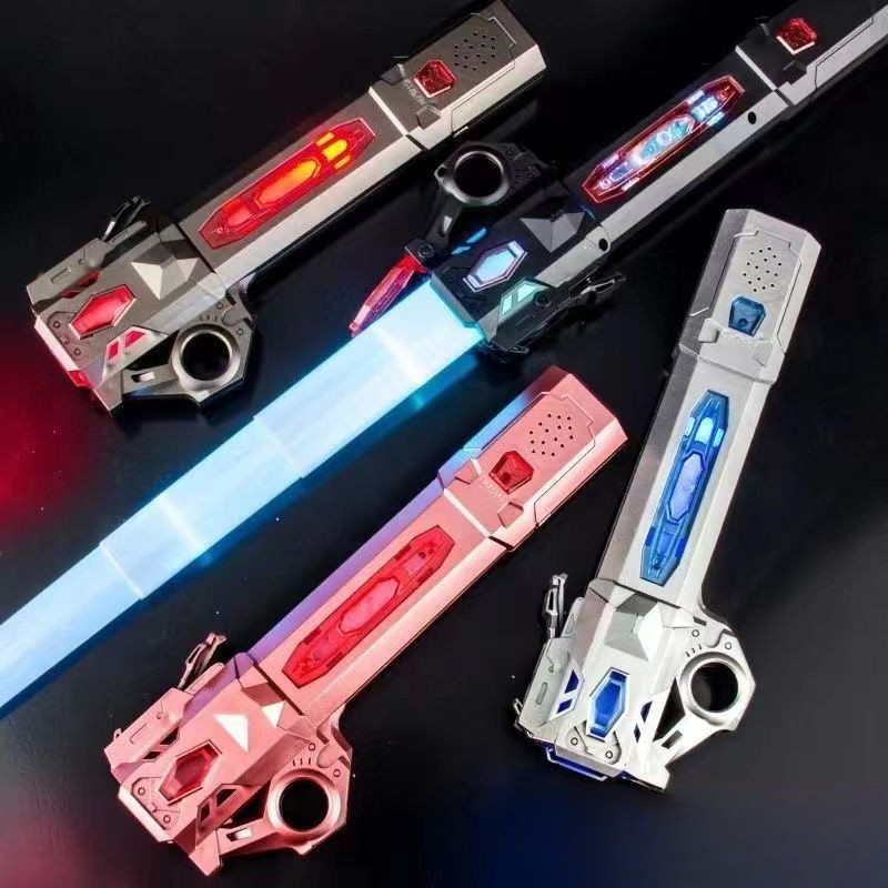 Cool Retractable Laser Illuminated Two-in-One Children's Toy Boy ...