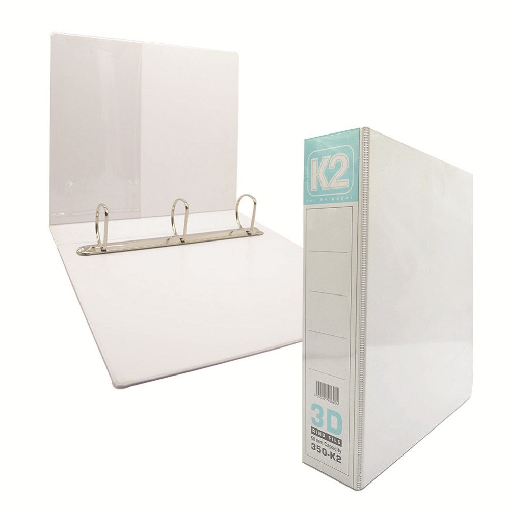 K2 50MM A4 3D Ring File / 20 pcs | Shopee Malaysia