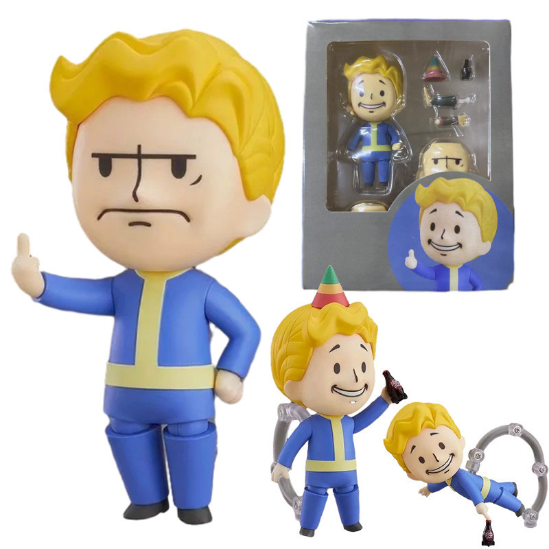 Nendoroid Fallout Four 1209# Pip Boy Movable Joint Model Toy Vault Boy ...