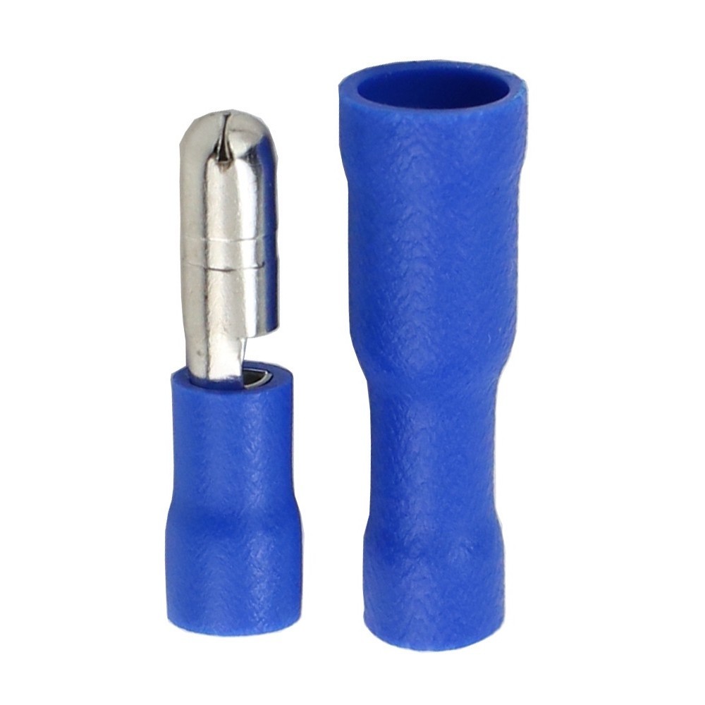 100pcs/50set Male Female Bullet Connector Insulating Joint Crimp ...